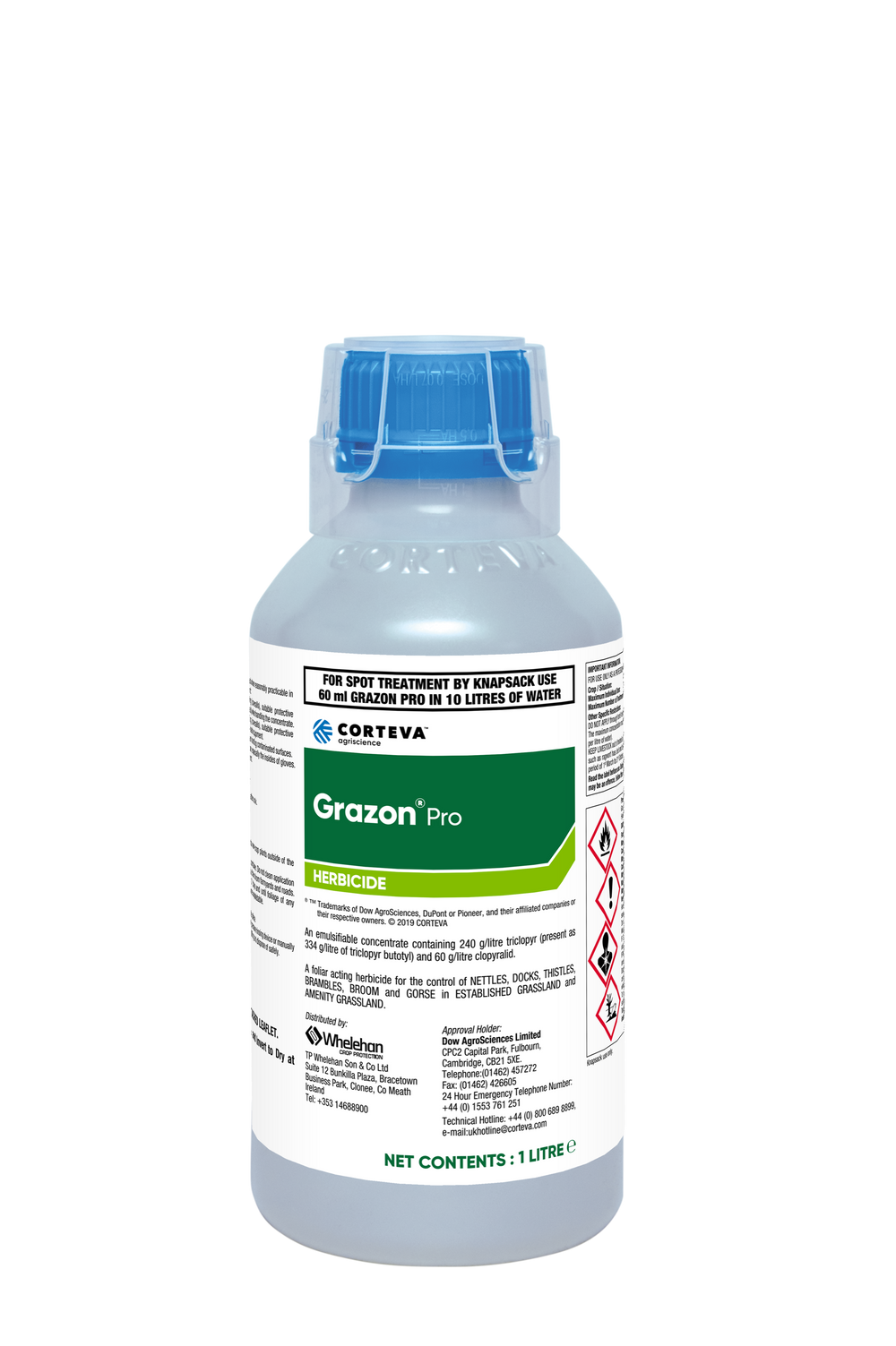 Grazon Pro Grass Weed Killer 1L | Pitchcare