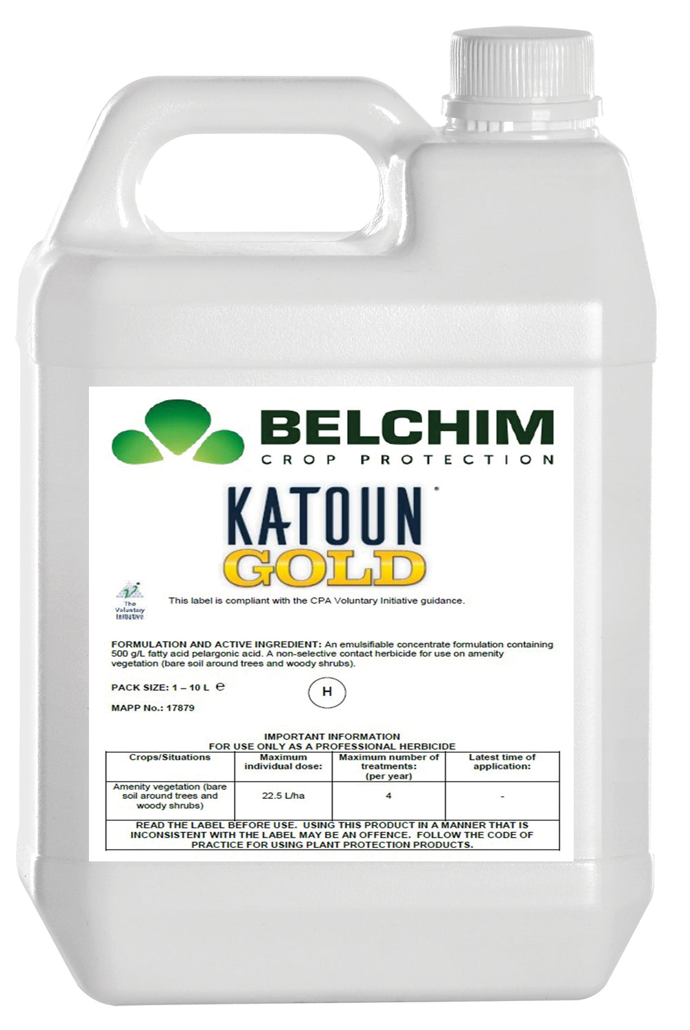 Katoun Gold Total Weed Killer 5L | Pitchcare