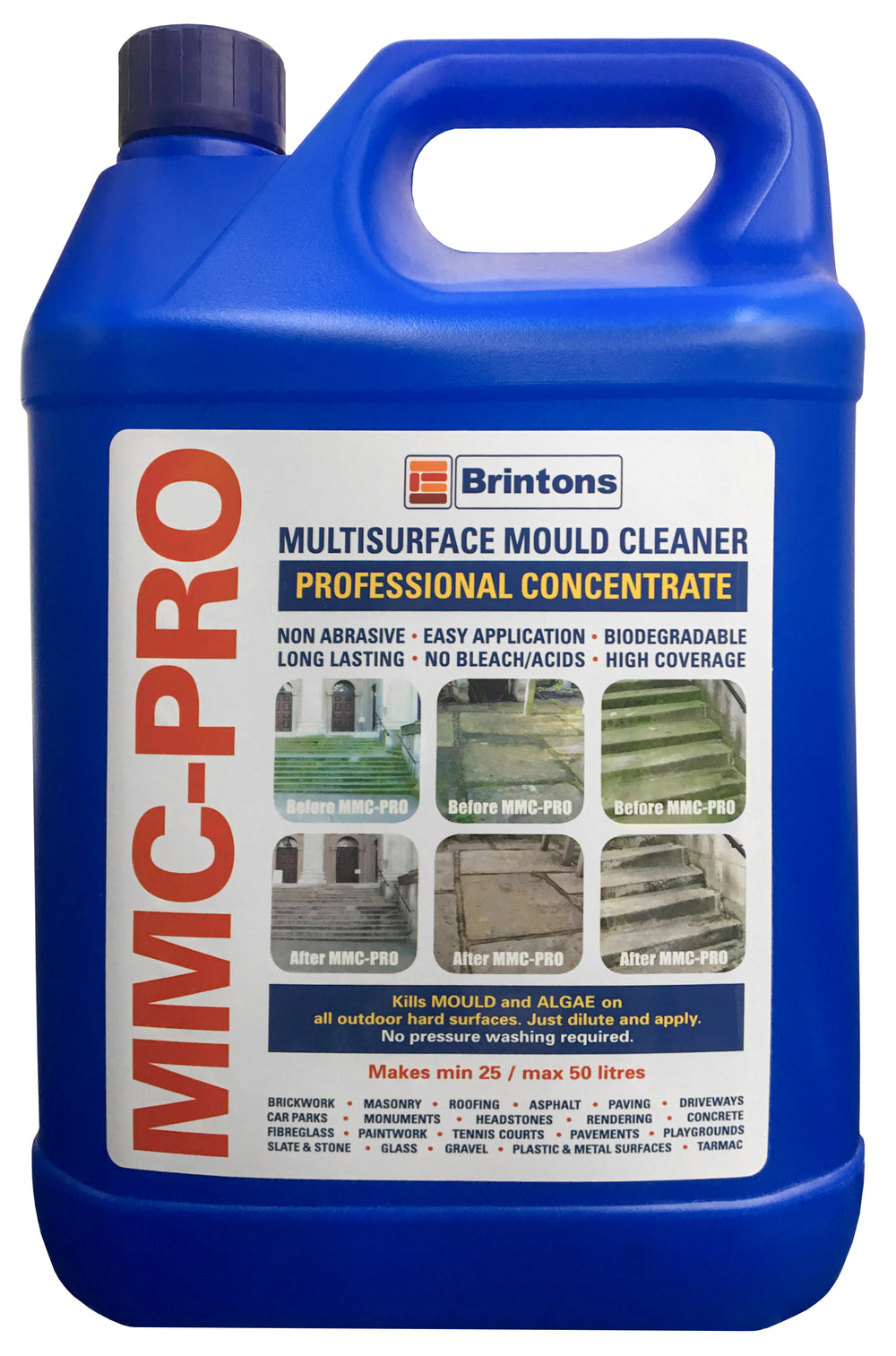 MMC Pro Hard Surface Cleaner 5L | Pitchcare