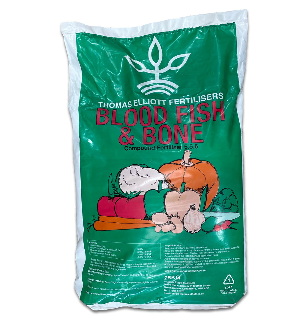 Fish, Blood and Bone Organic Fertiliser 25kg | Pitchcare